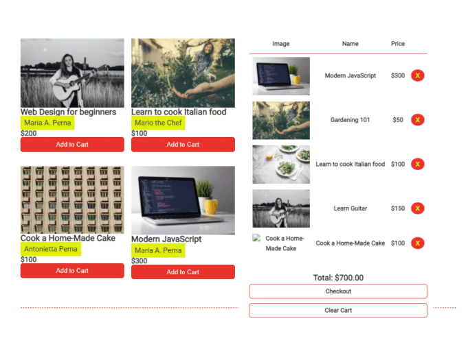 25+ Best JavaScript Shopping Cart Examples with Demo — CodeHim