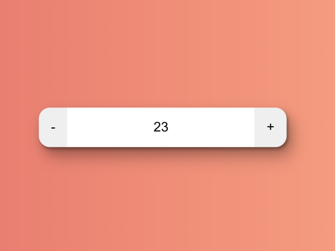 Increment and Decrement Button in HTML — CodeHim